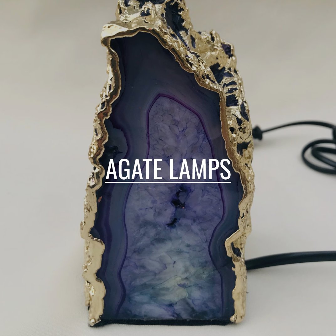 Agate Lamps – The Tangerine Store